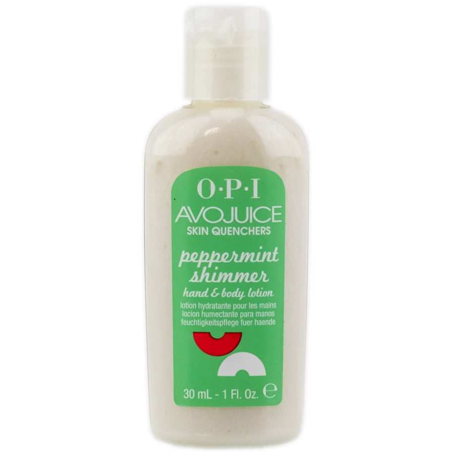 OPI Avojuice Skin Quenchers Hand & Body Lotion - Peppermint Shimmer ...