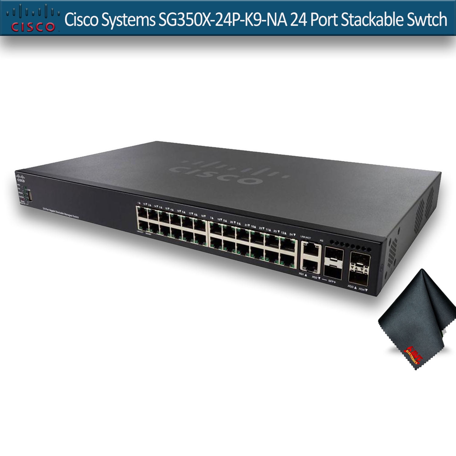 Cisco Systems 24 Port Stackable Switch - Walmart.com - Walmart.com