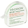 Hydrion QT-40 Quaternary Sanitizer Test Tape, 15 ft Roll, 0-500 ppm ...