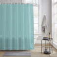 Pale Mint Shower Curtain for Bathroom, Minty Green Color Solid ...
