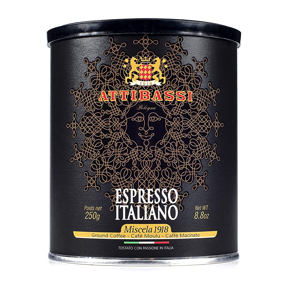 Attibassi Premium Ground Coffee Medium Roast 8.8 oz - Pack of 1 ...