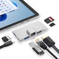 USB-C Docking Station for Surface Pro 8/9/X - 7-in-1 Hub with RJ45, PD ...