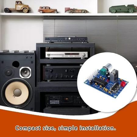 DC 12-24V Electric Adjustable Pre-amplifier features 3 band Module Bass ...
