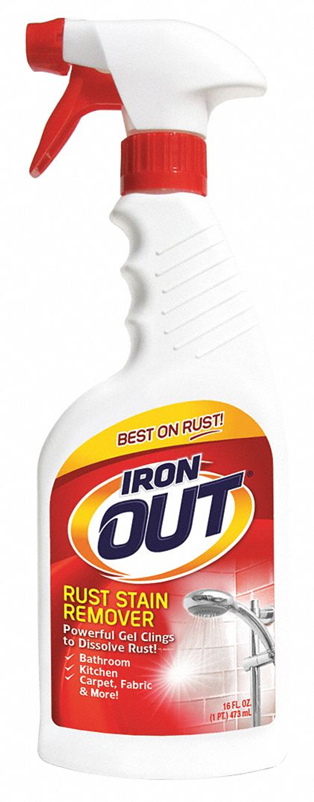 Iron Out Rust Remover,16 oz,Spray Bottle,PK6 LIO616PN LIO616PN ZO ...
