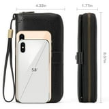 "GAEKEAO Extra Large Wallet Organizer, Leather Credit Card Holder, RFID ...