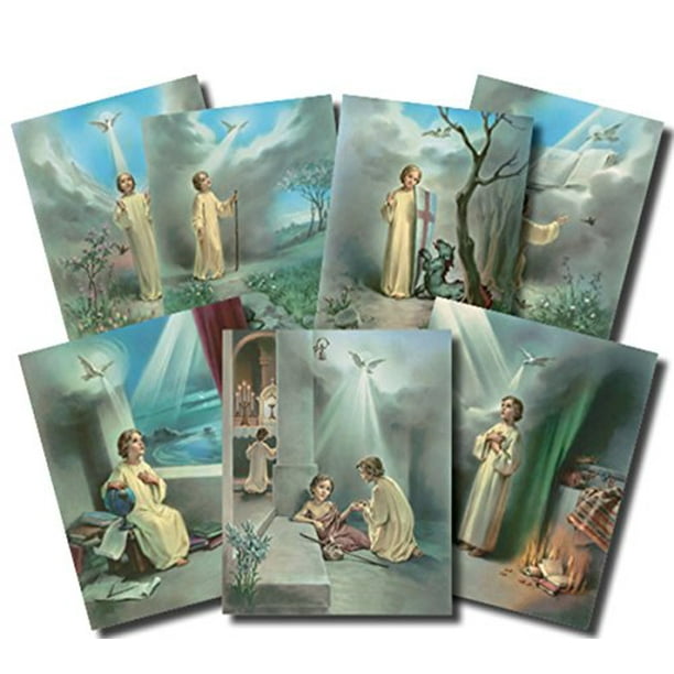 Seven Gifts of The Holy Spirit Illustrated Cardstock Poster Set, 7 ...