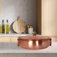 TISHITA China Copper Chafing Dish Cooking Pot Induction Pans Handmade ...