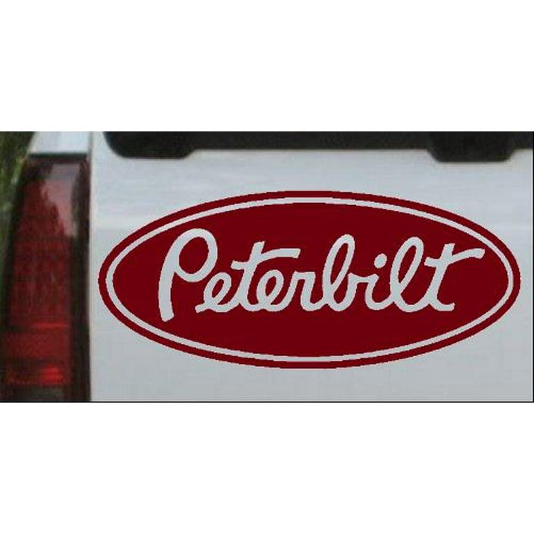 Peterbilt Logo With Flames