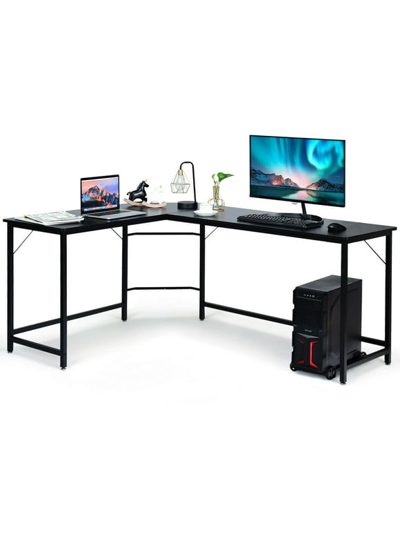 L-Shaped L Shaped Gaming Desks in Office Furniture - Walmart.com