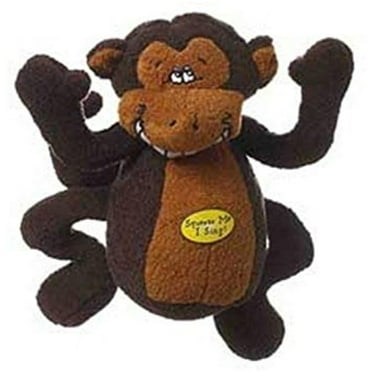 Multipet Deedle Dude Musical Interactive Plush Monkey Dog Toy - Walmart.com