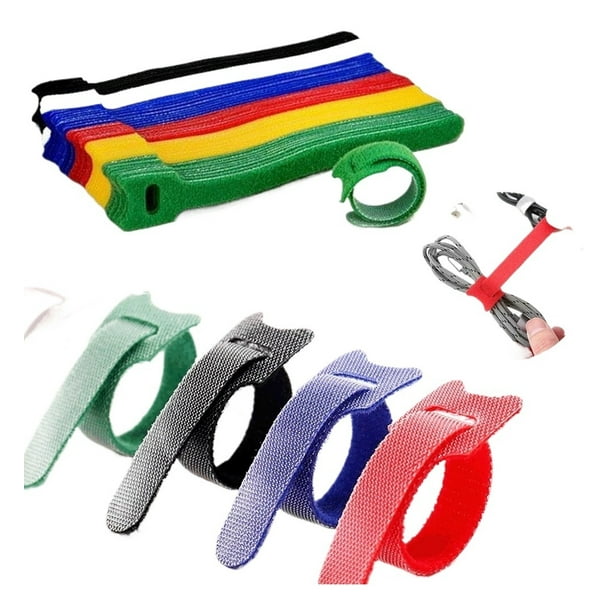 100 Bridas Desmontables De Plástico De Colores, Bridas Reuti | Walmart ...