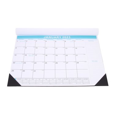 WallDeca Monthly Dry Erase Wall Calendar Planner Whiteboard: Wipe off ...