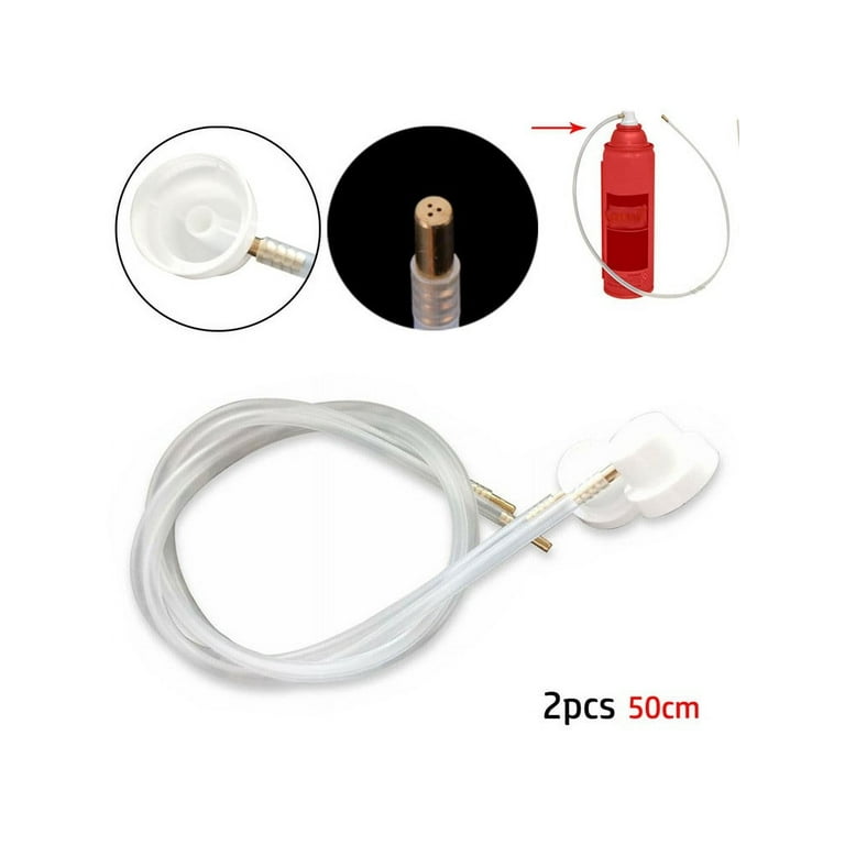 Aerosol Can Extenders 4 Pcs Transparent Spray Can Nozzle Extensions ...