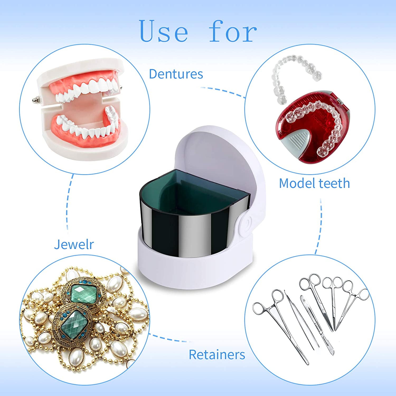 Click here for Akmi Sonic Cordless Cleaner Jewelry Denture Cleani... prices