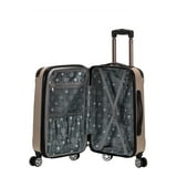 Rockland Luggage Sonic 3 Piece Hardside Spinner Luggage Set - Walmart.com