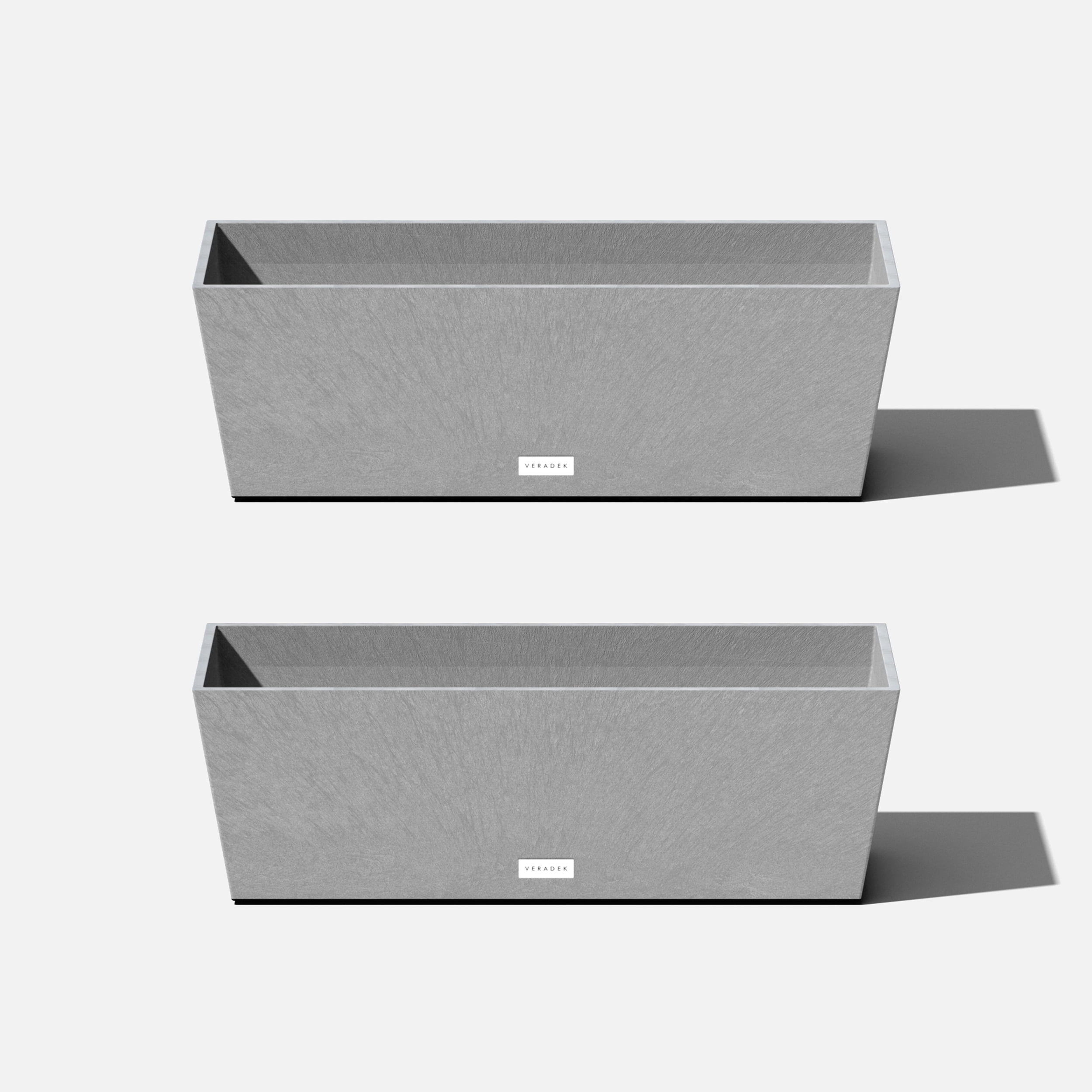 Veradek 25 5 X 9 X 8 5 Rectangle Gray Plastic Polyethylene And