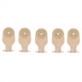 5Pcs Ostomy Bags Drainable Pouches for Colostomy Ileostomy Stoma Care ...