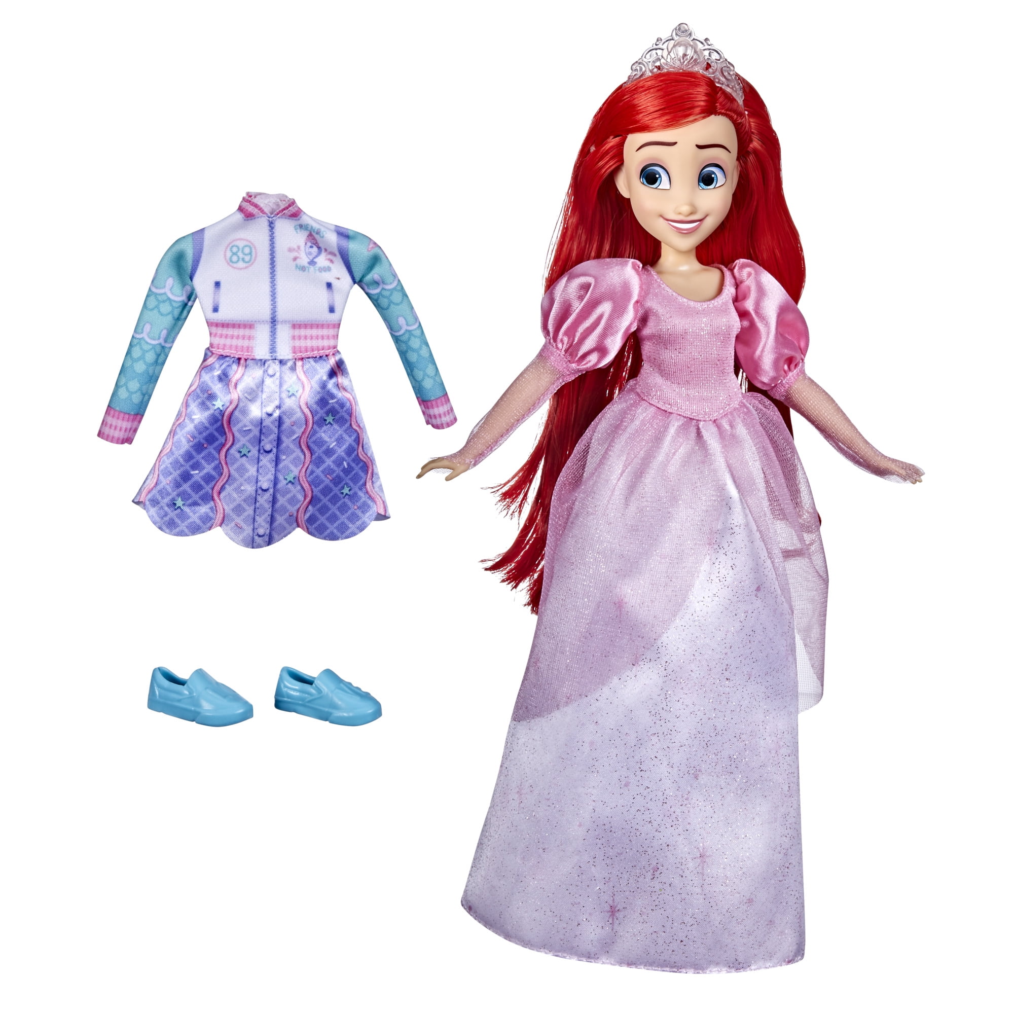 Disney Princess Comfy Squad Comfy to Classic Ariel Doll - Walmart.com