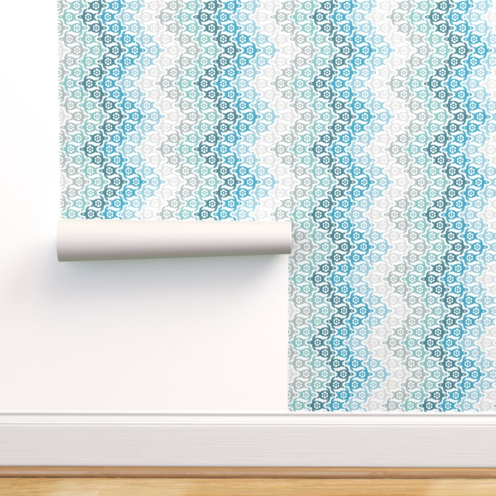 Summer Chevron Print Wallpaper