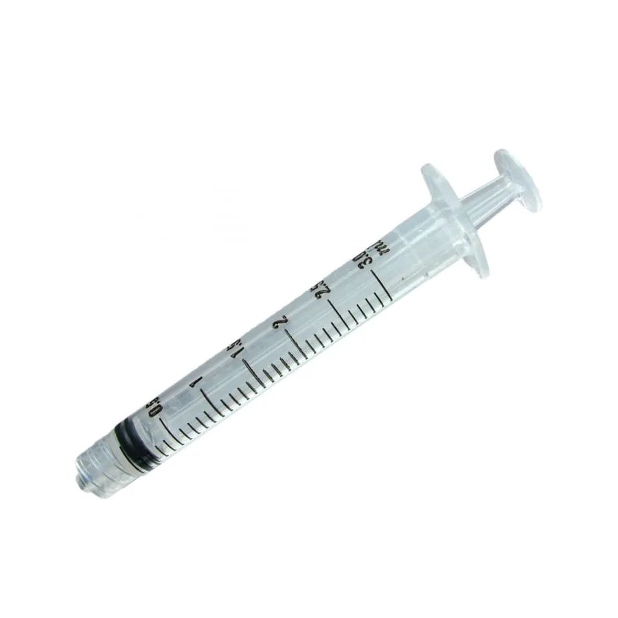 Buy 10x 3mL Disposable Syringe Luer Lock Tip Liquid Medical Plastic 3cc ...