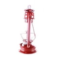 Shop4Omni Red Hurricane Kerosene Lantern: 12-in Glass Globe Light for ...
