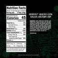 HERDEZ Salsa Con Queso Dip Medium, Tortilla Chip Dip, Shelf-Stable, 15 ...