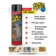 Flex Seal Aerosol Liquid Rubber Sealant Coating, 14 oz, Clear, 2-Pack ...