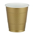 JAM Paper Plastic Cups, 12 oz, Gold, 20/Pack - Walmart.com