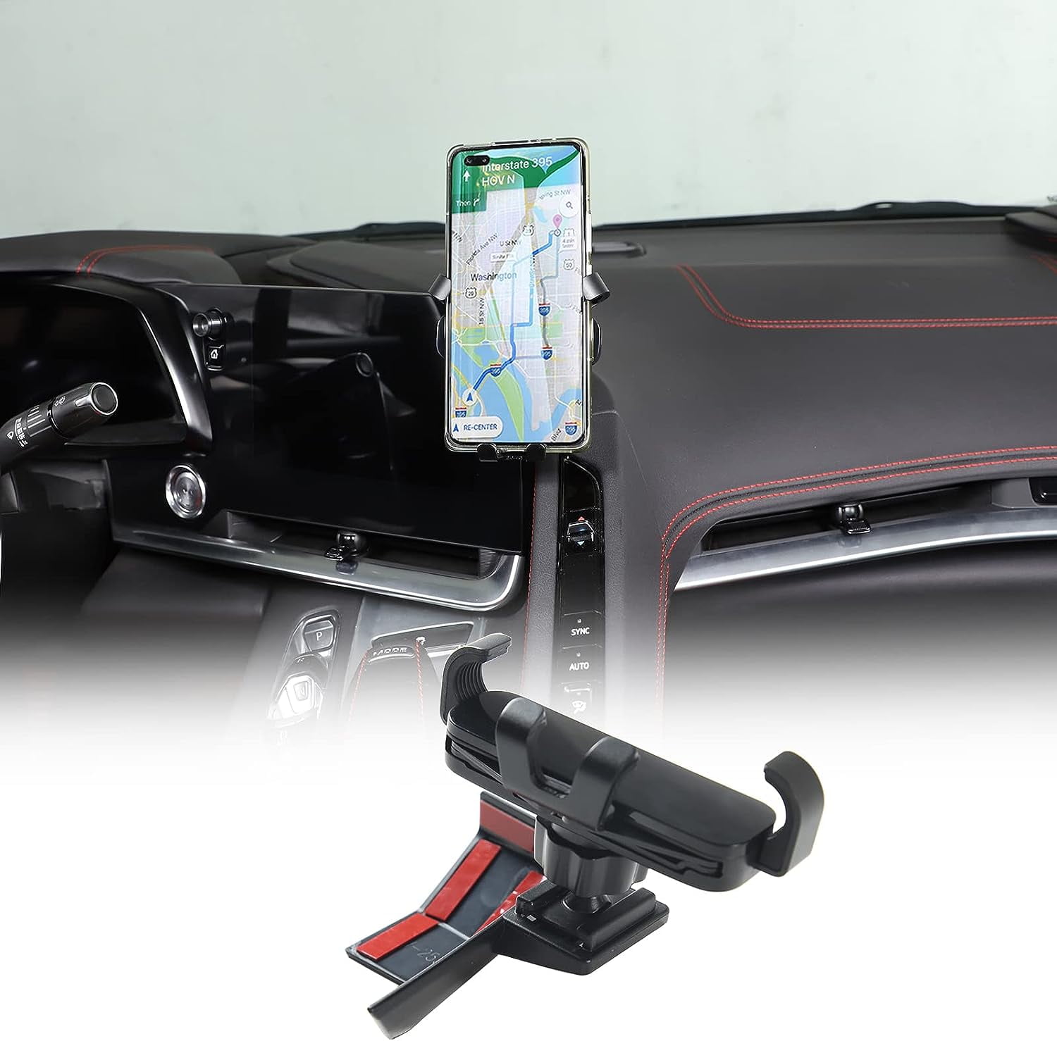 Car Phone Mount Fit for Chevrolet Corvette C8 2020-2023, Cell Phone ...
