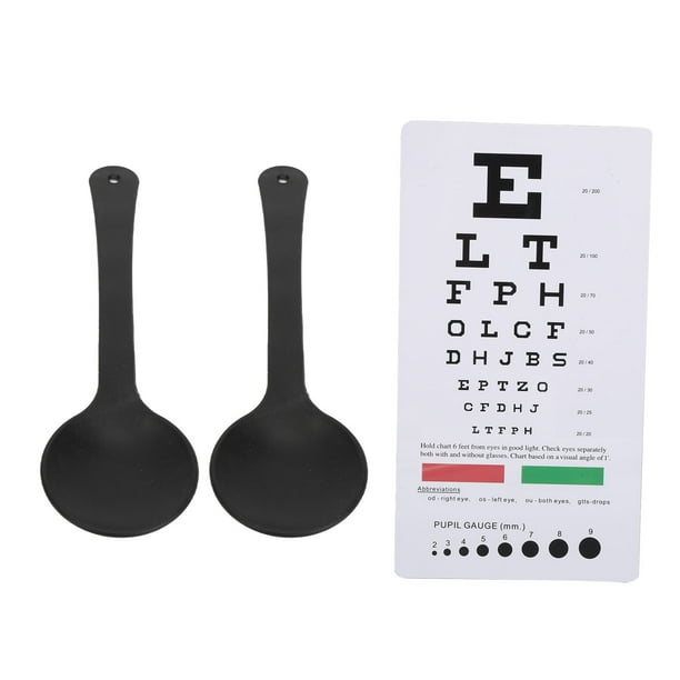 Tabla optométrica herramienta de prueba de visión portátil resistente ...