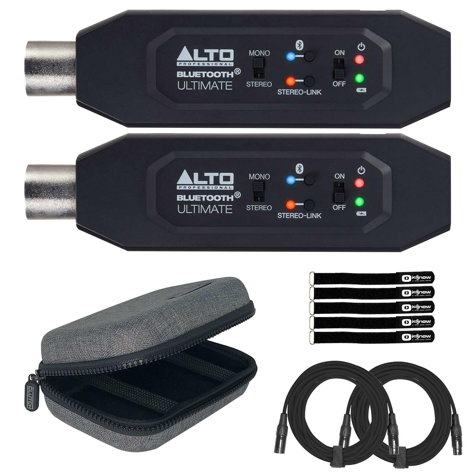 (2) Alto Professional Bluetooth Ultimate Stereo Bluetooth Adapters with ...