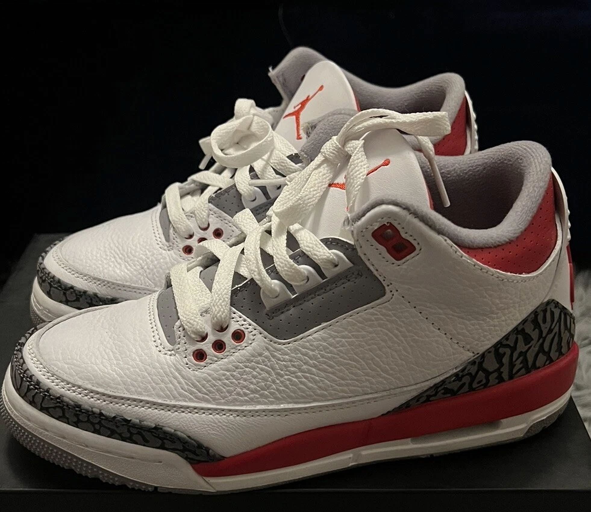 A i r-Jor-dan retro 3 cardinal red gs | Walmart en línea