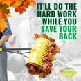 Back Saving Garden Rake ― Leaf Rakes for Gardening ― Leaf Picker Upper ...