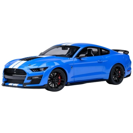 2017 Ford GT Liquid Blue 1/18 Model Car by Autoart - Walmart.com