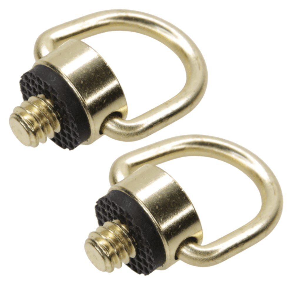Foto&Tech Stainless Steel 1/4"-20 Rubber Padded D Ring Screw, D-Shaped ...