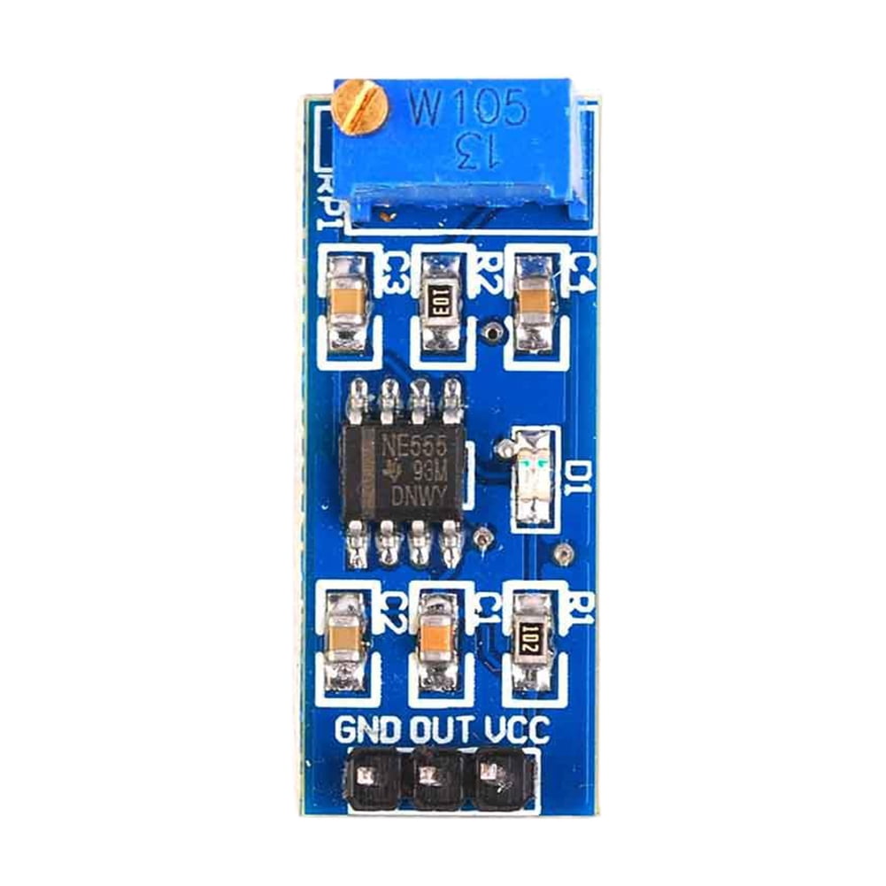 Módulo de chip NE555 de 5-12 V, módulo generador de pulso de frecuencia ...