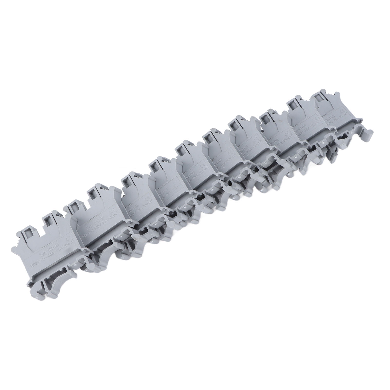 Terminales De Montaje En Carril DIN, Bloque De Terminales Tipo Tornillo ...