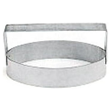Cutter, Oval/Cannoli, Heavy Duty Stainless Steel 4" x 6" - Walmart.com
