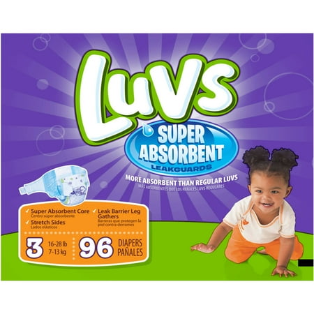 UPC 037000257325 - Luvs Diaper with Ultra Absorbent Leakguards (Choose ...