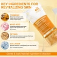 Turmeric Overnight Wrapping Mask for Face, 3 Pack Collagen Sleeping ...