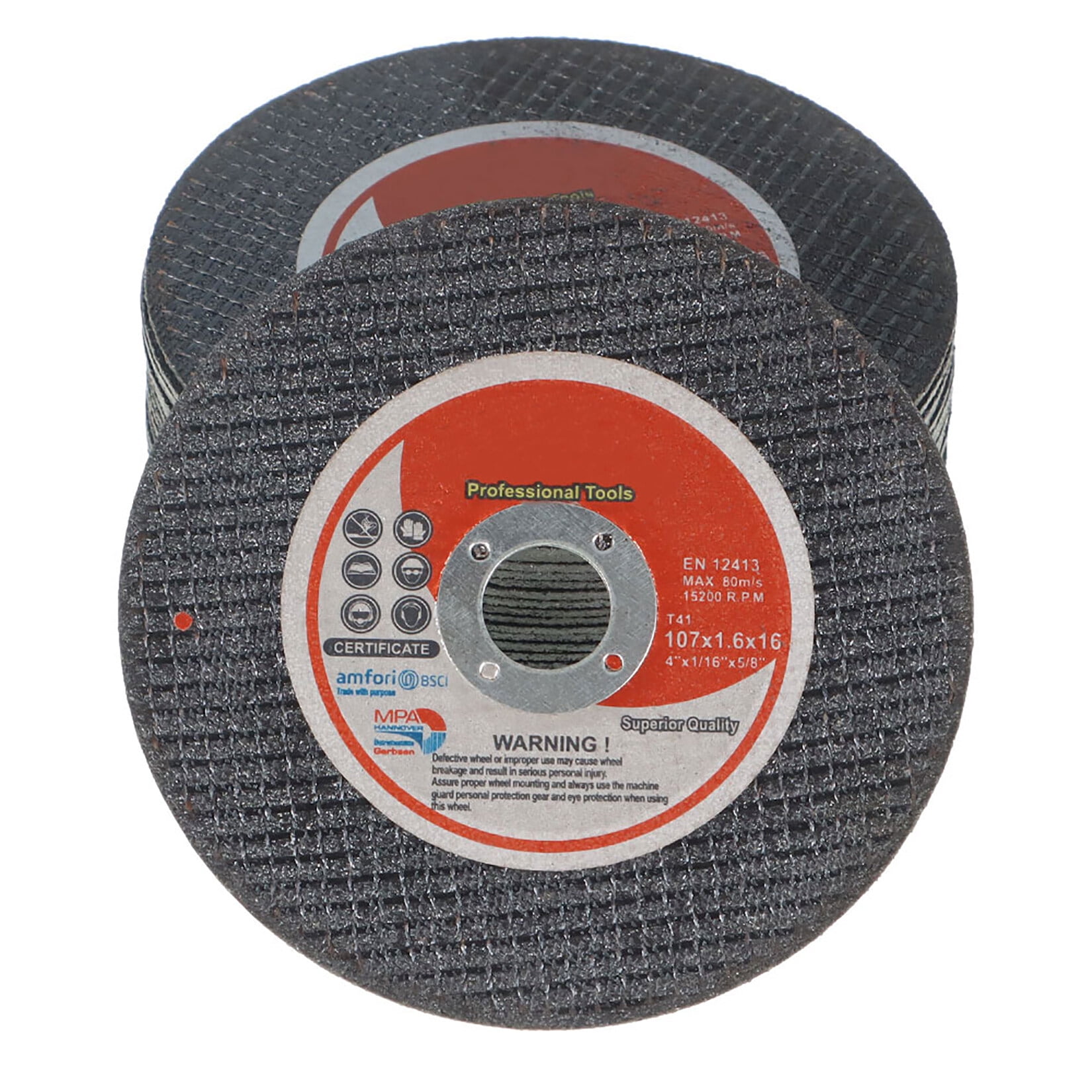 25Pcs 4 inch Cut-Off Wheels, Cutting Grinding Wheel for Angle Grinder ...