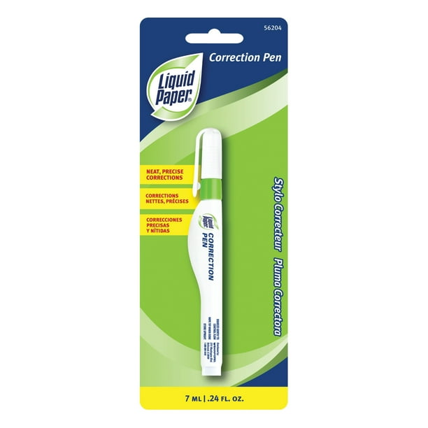 Paper Mate® Liquid Paper Correction Pen, 7ml - Walmart.com - Walmart.com