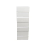 Everything Mary 60 Drawer Organizer, White - Multi-Purpose Plastic ...