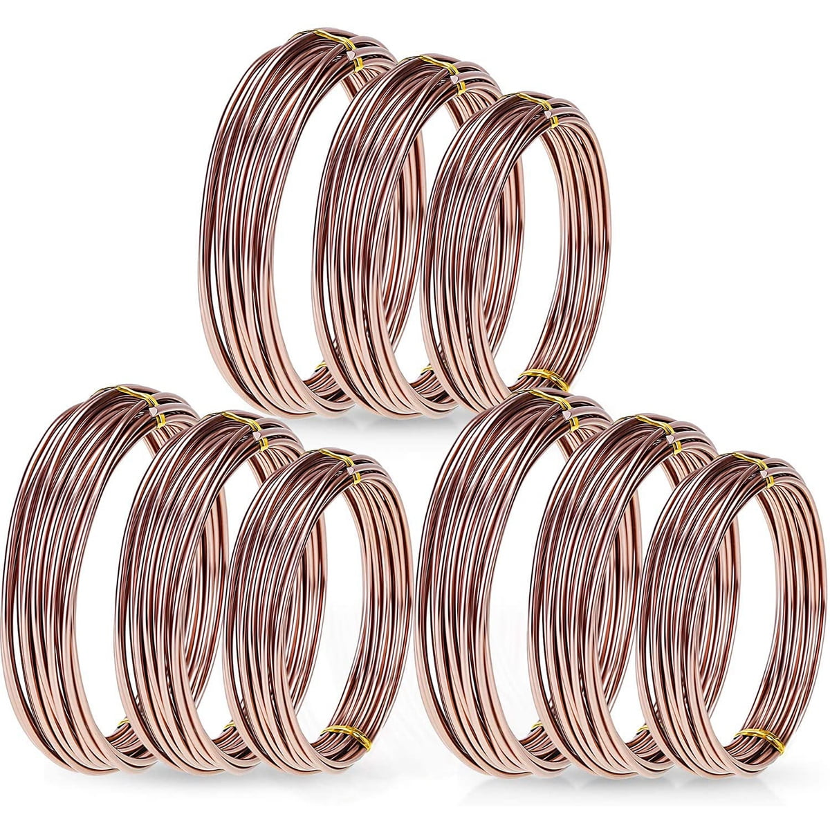 9 Rolls Home Anodized Aluminum Plant Modelling Bendable Tree Styling ...