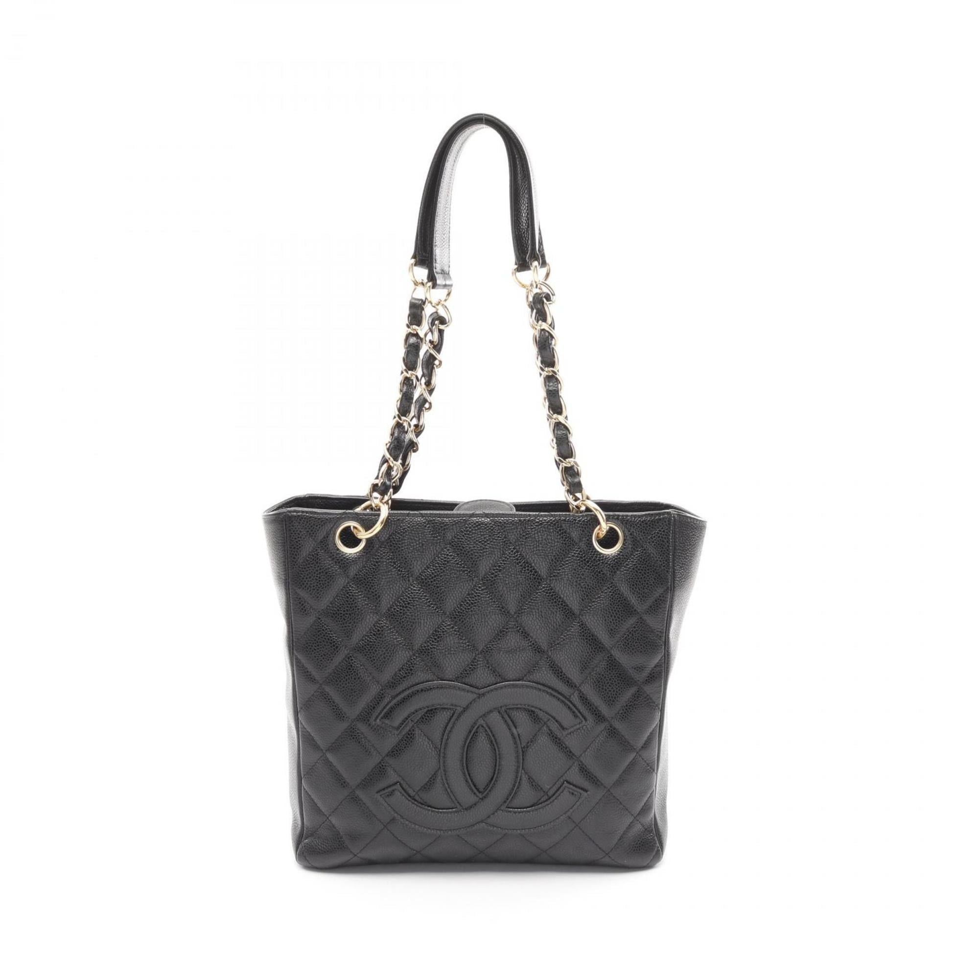 Pre-Owned CHANEL Matelasse PST Tote Bag Caviar Skin (Grained Calf ...