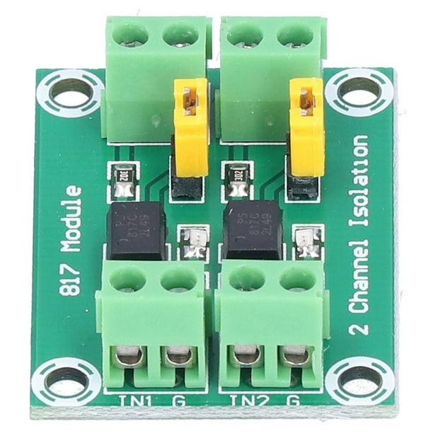 Optical Isolation Module, 2 Channel Optocoupler Isolation Board ...