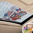 4 of July Window Privacy Film Rainbow Static Cling Stain Glass Window ...
