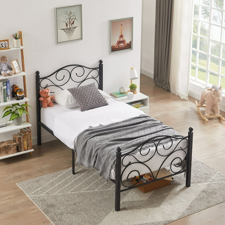 Beautiful metal bed frames store