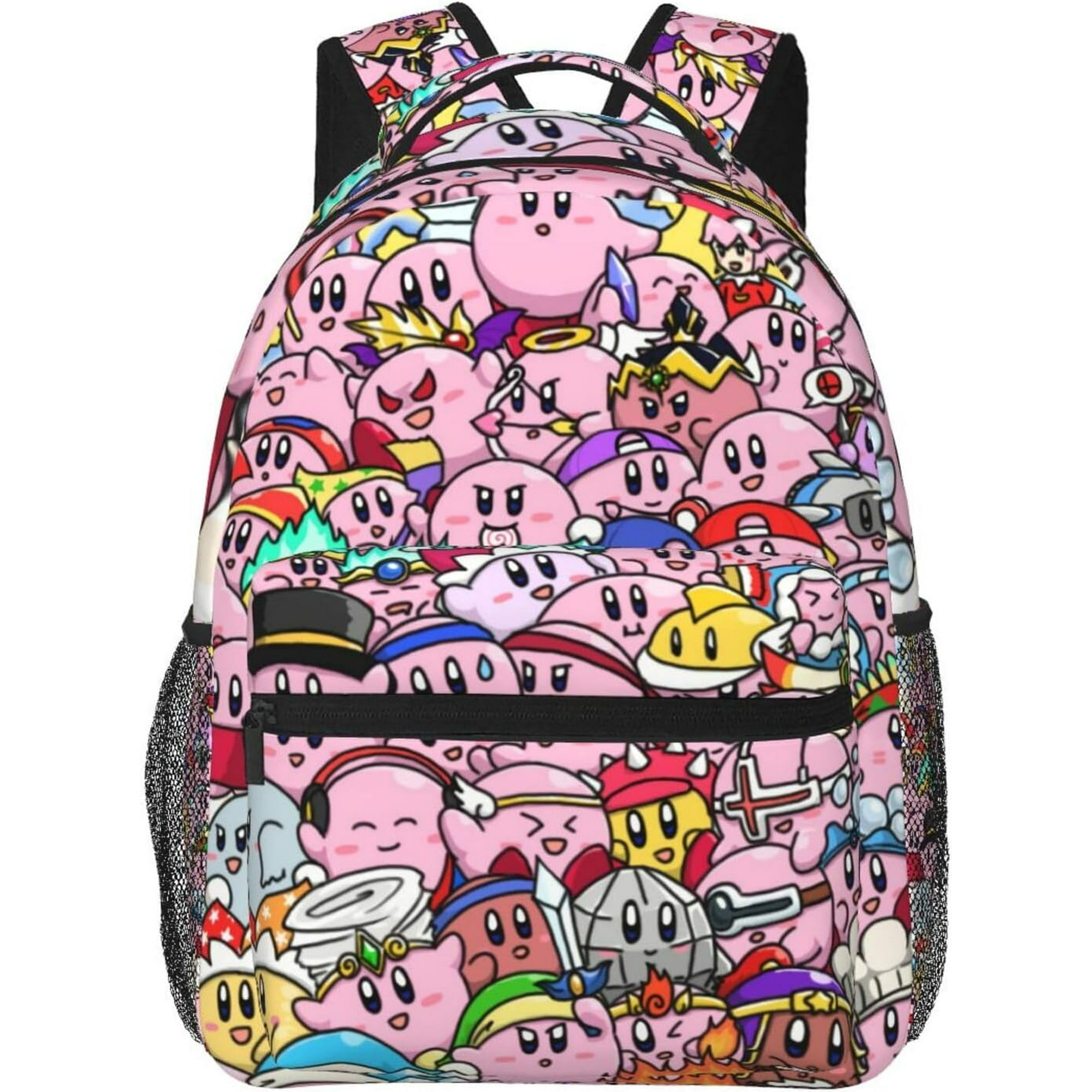 Click here for Kirby Cartoon Backpack Travel Casual Daypack Gamin... prices