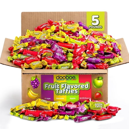 Laffy Taffy Tangy Grape Flavored Candy, Stretchy & Chewy Texture, 1.5 ...